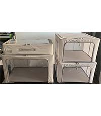 Periea Set of 4 Assorted Size Collapsible Storage Boxes – QVC ...